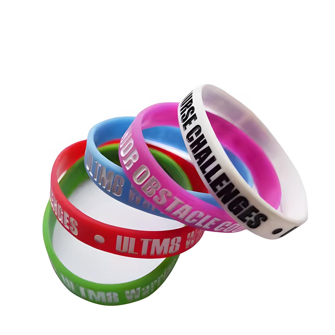 Custom Silicone Wristbands With Picture Text Clipart Logo Message ...