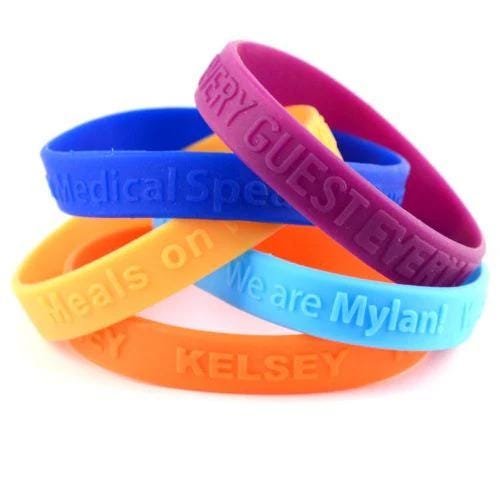Custom Silicone Wristband, Custom Event Wristbands, Rubber Bracelet ...