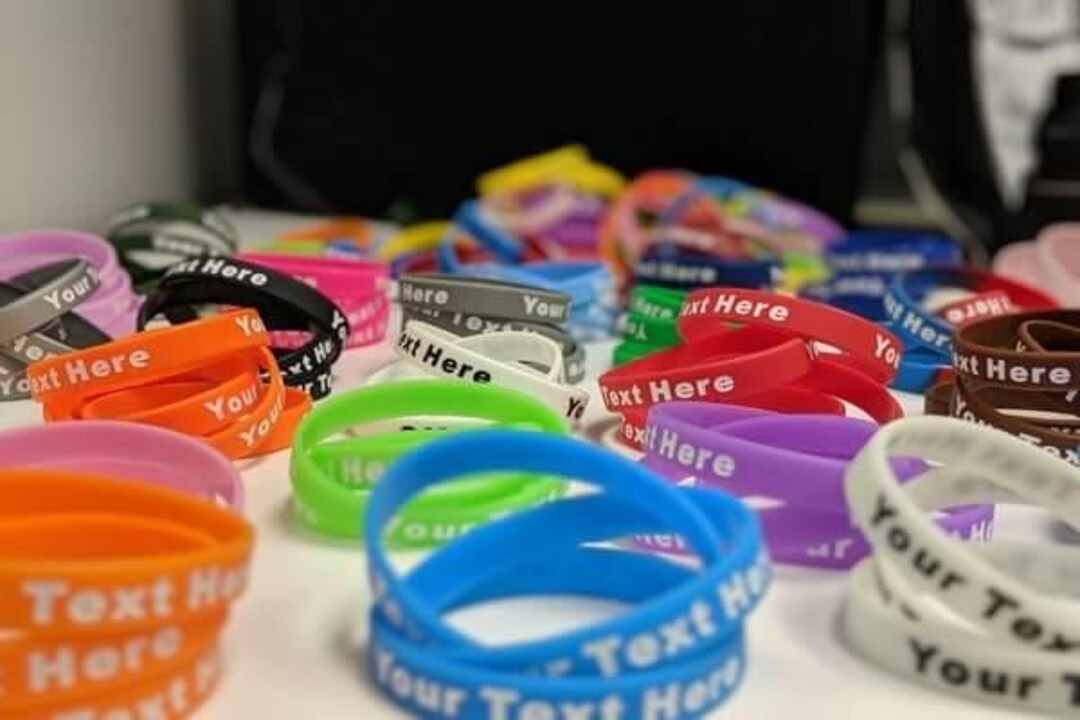 Custom Silicone Wristband, Custom Event Wristbands, Rubber Bracelet ...