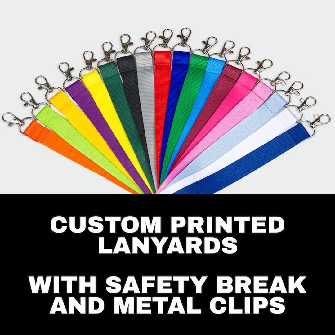 Personalized Card Holder Lanyard, Custom Lanyard for Teachers, Lanyards ...