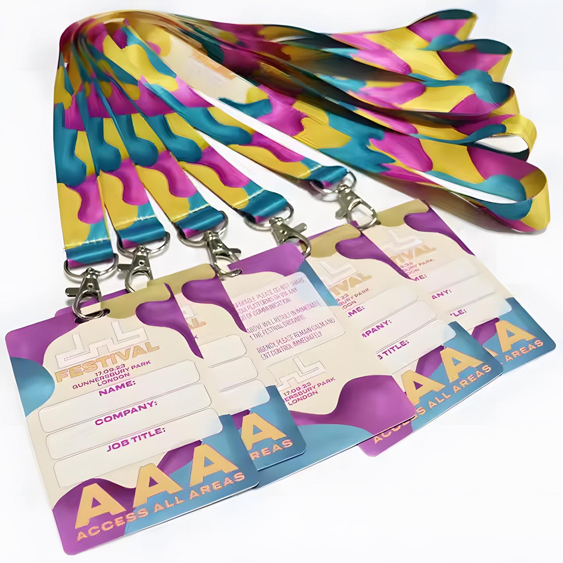 Custom Logo Event Badges Custom Vip Exhibition Event Pass Entry Staff ...