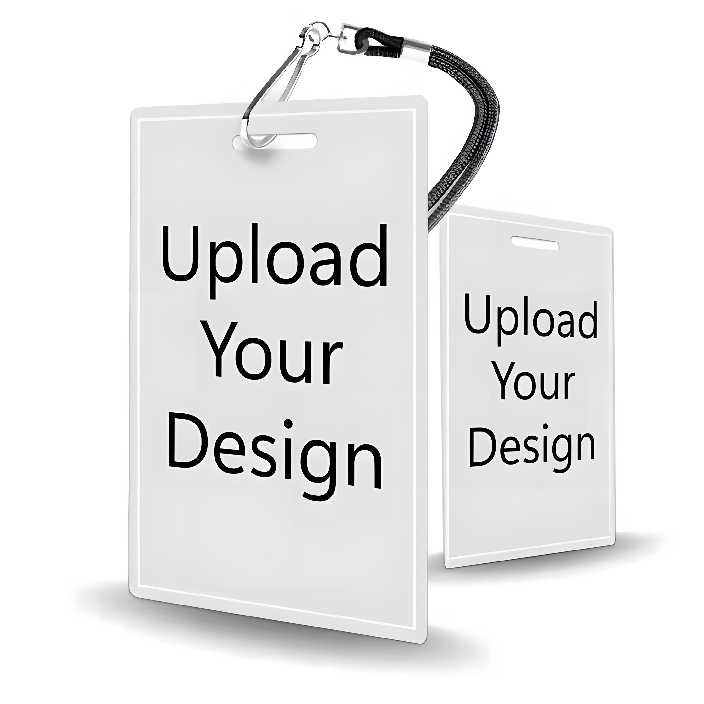 Custom Id Badge Custom Id Card Identification Badges Customizable ...