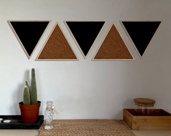 Triangle Bulletin Board - Etsy
