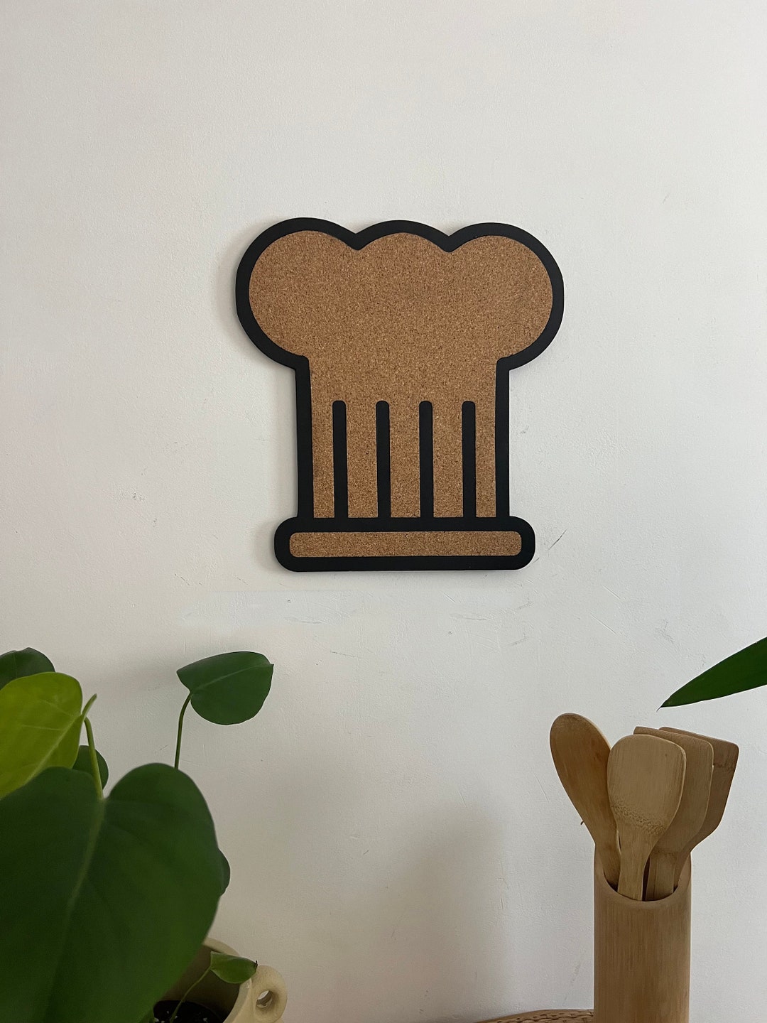 Creative Chef's Hat Notice Board - Handmade From Sustainable Wood and ...