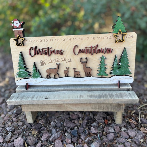 Advent Slide Countdown - Etsy