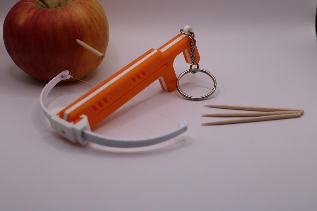 Toy Gun| Crossbow Shooter Keychain| Toys| Minigizmos 3D Printed ...