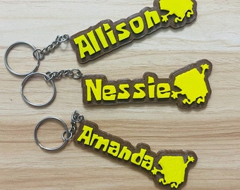 Spongebob Nametag - Etsy