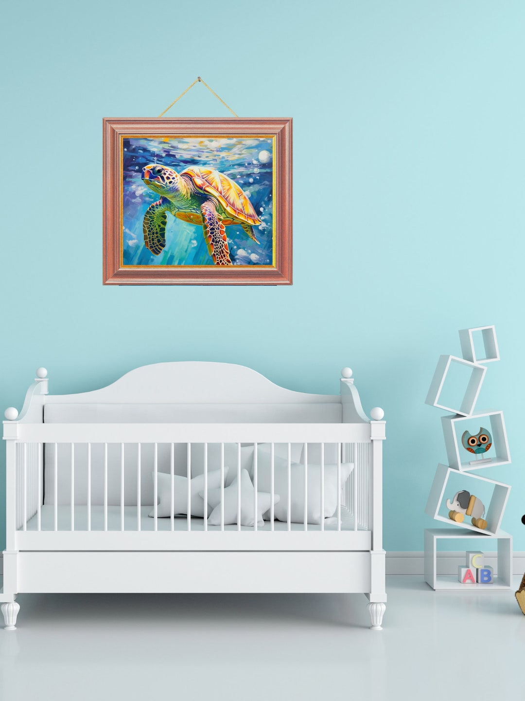 Sea Turtle Digital Download Art Project - Etsy