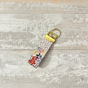 Patchwork Keychain Wristlet - Etsy