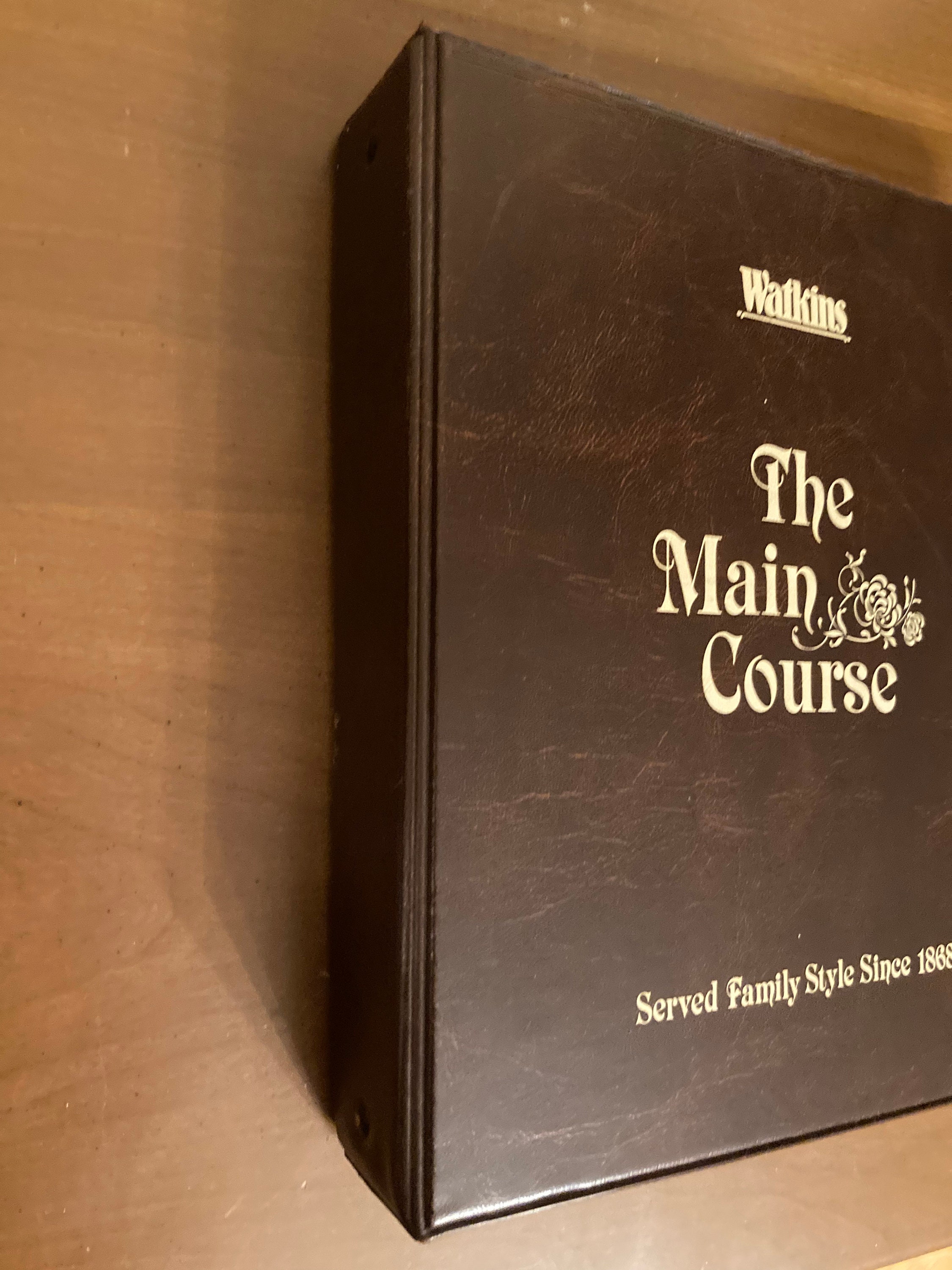 Watkins the Main Course Cookbook - Etsy