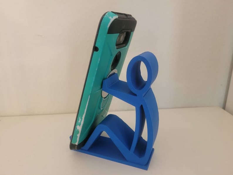 Stick Figure Phone Stand - Etsy