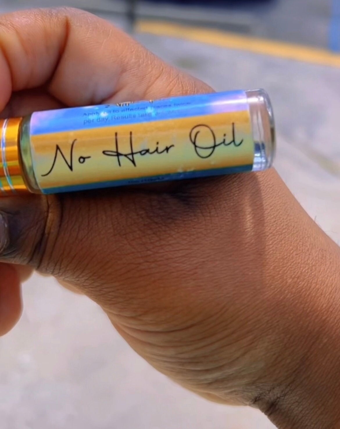 No Hair" Facial Hair Oil - Natural Solution Forhirsutism, Hair Growth ...