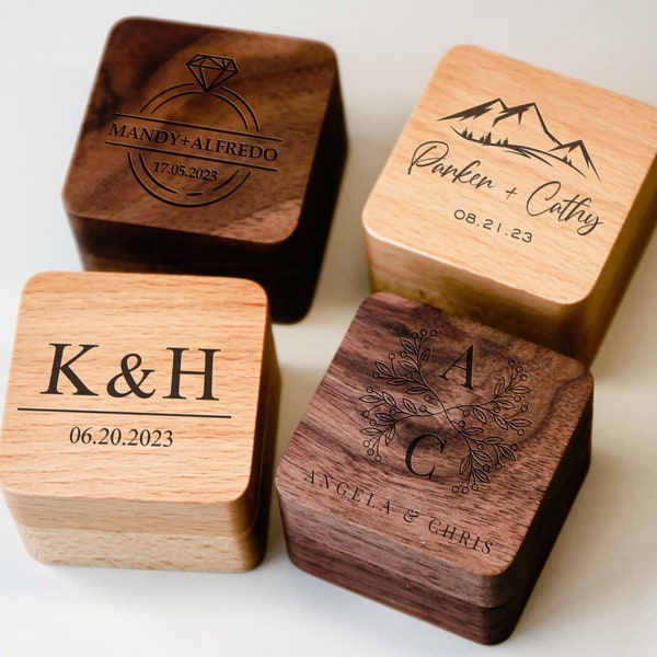 Engagement Ring Box - Etsy