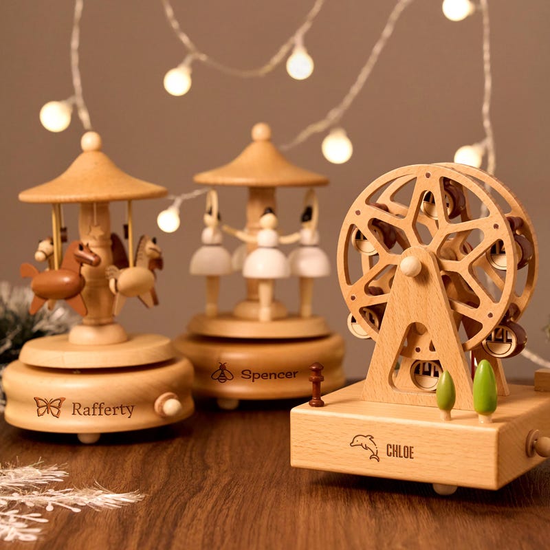 Christmas Music Boxes - Etsy
