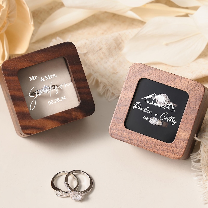 Personalized Ring Box - Etsy