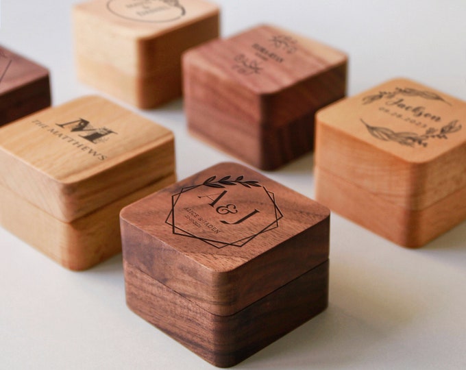 Ring Display Box - Etsy