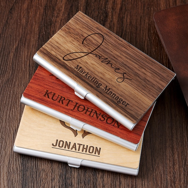 Business Card Holder - Etsy