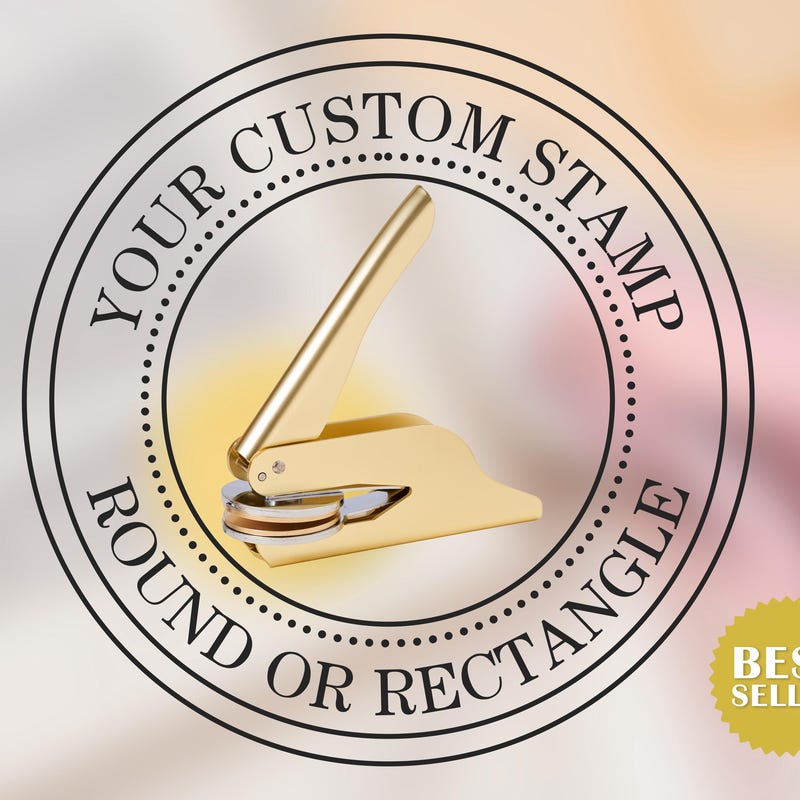 Custom Logo Stamp - Etsy Australia