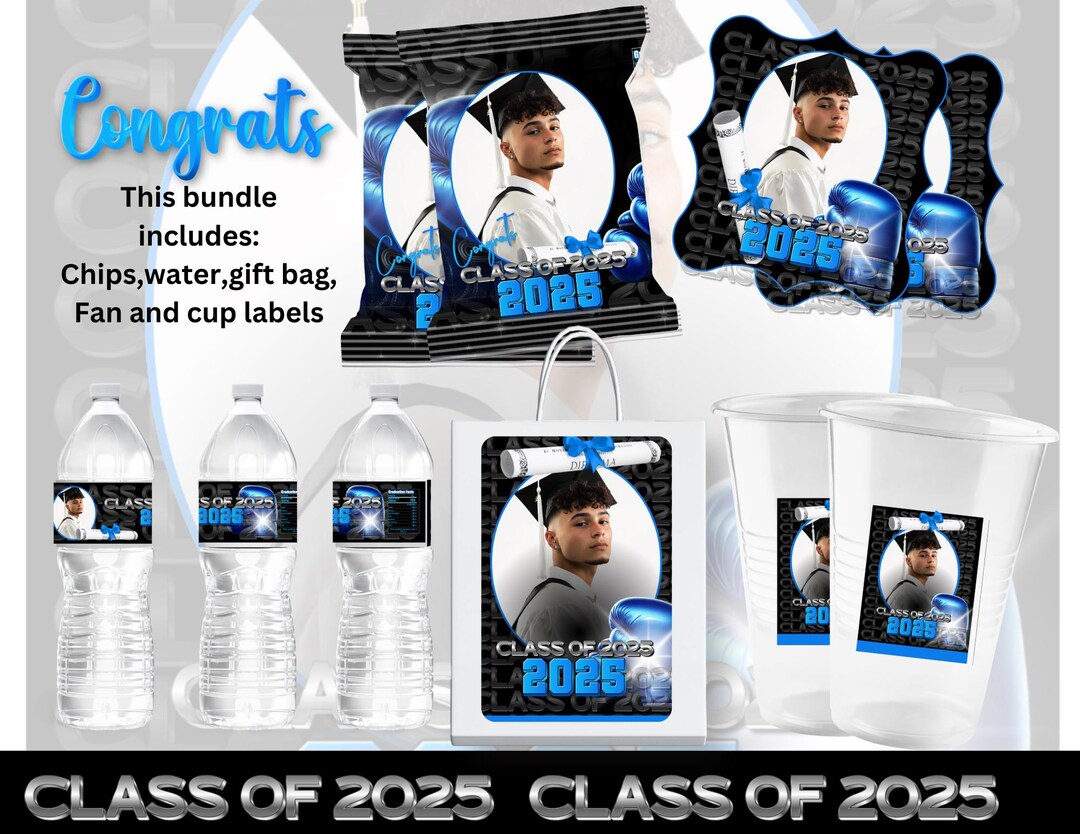 Class of 2025 Graduation Party Favors, Graduation Bundles, Graduation ...