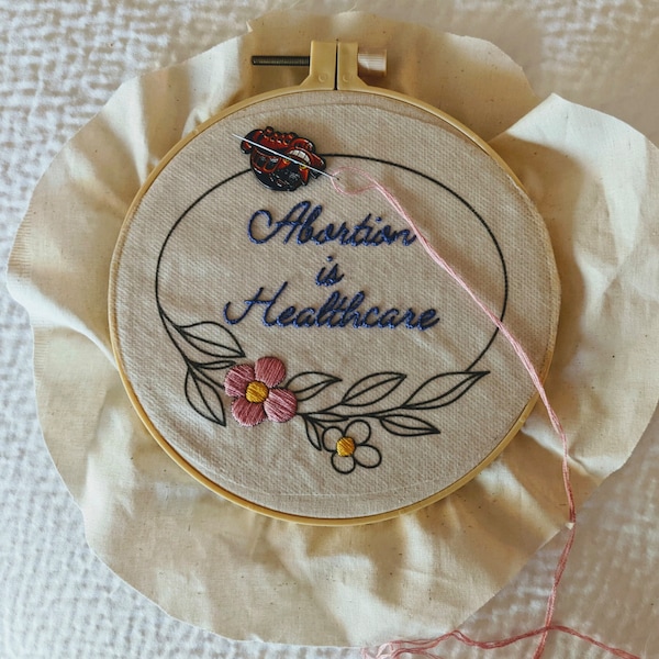 Political Embroidery - Etsy