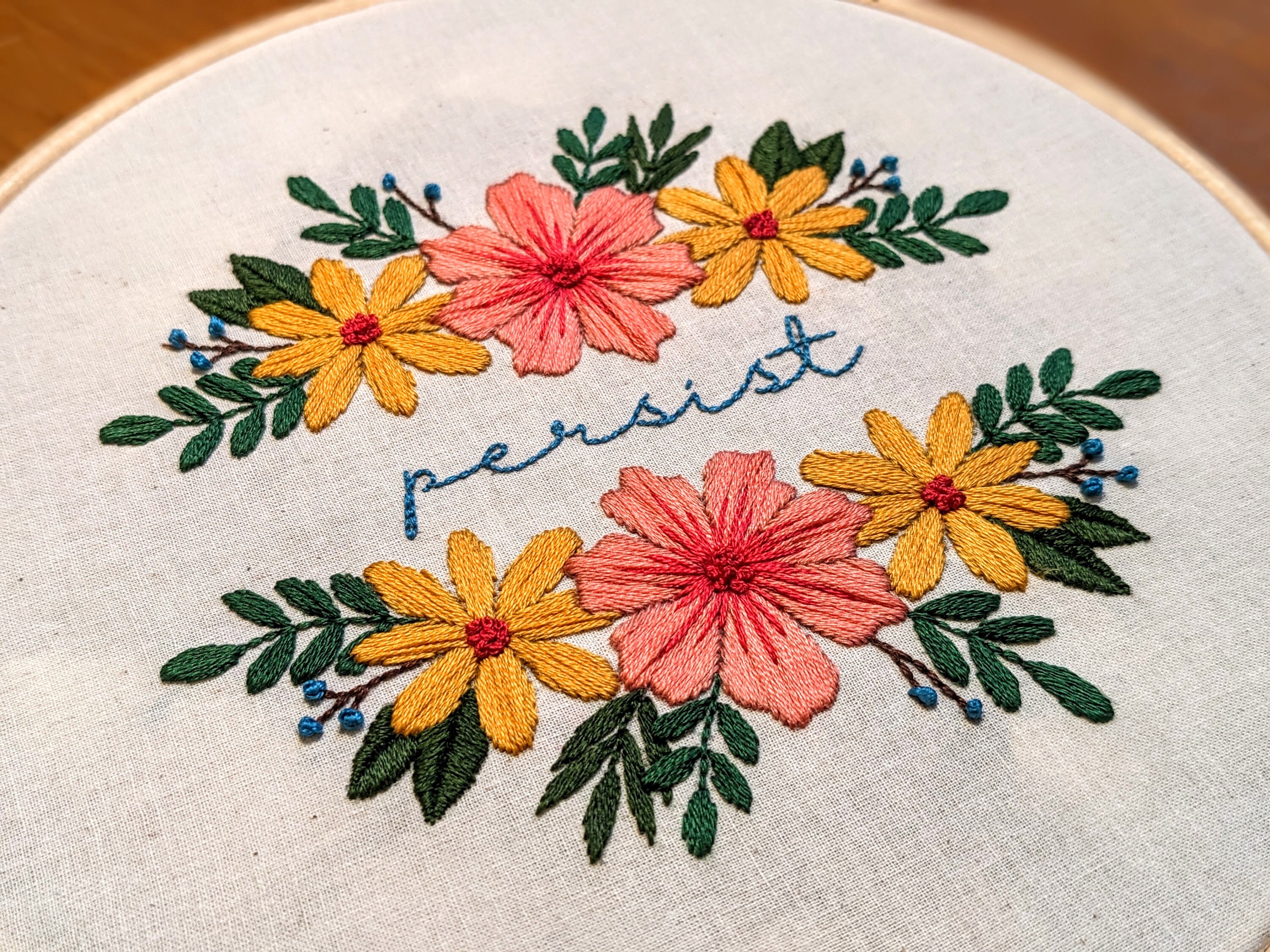 PERSIST Political Embroidery Pattern (PDF) - Etsy