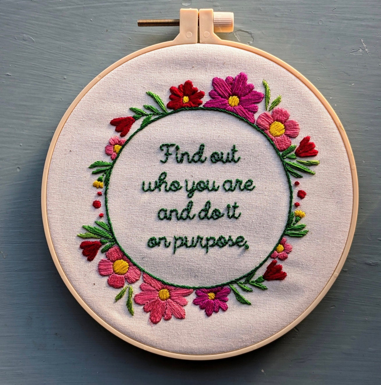 Dolly Parton Inspirational Quote Embroidery Pattern (stick-on) - Etsy