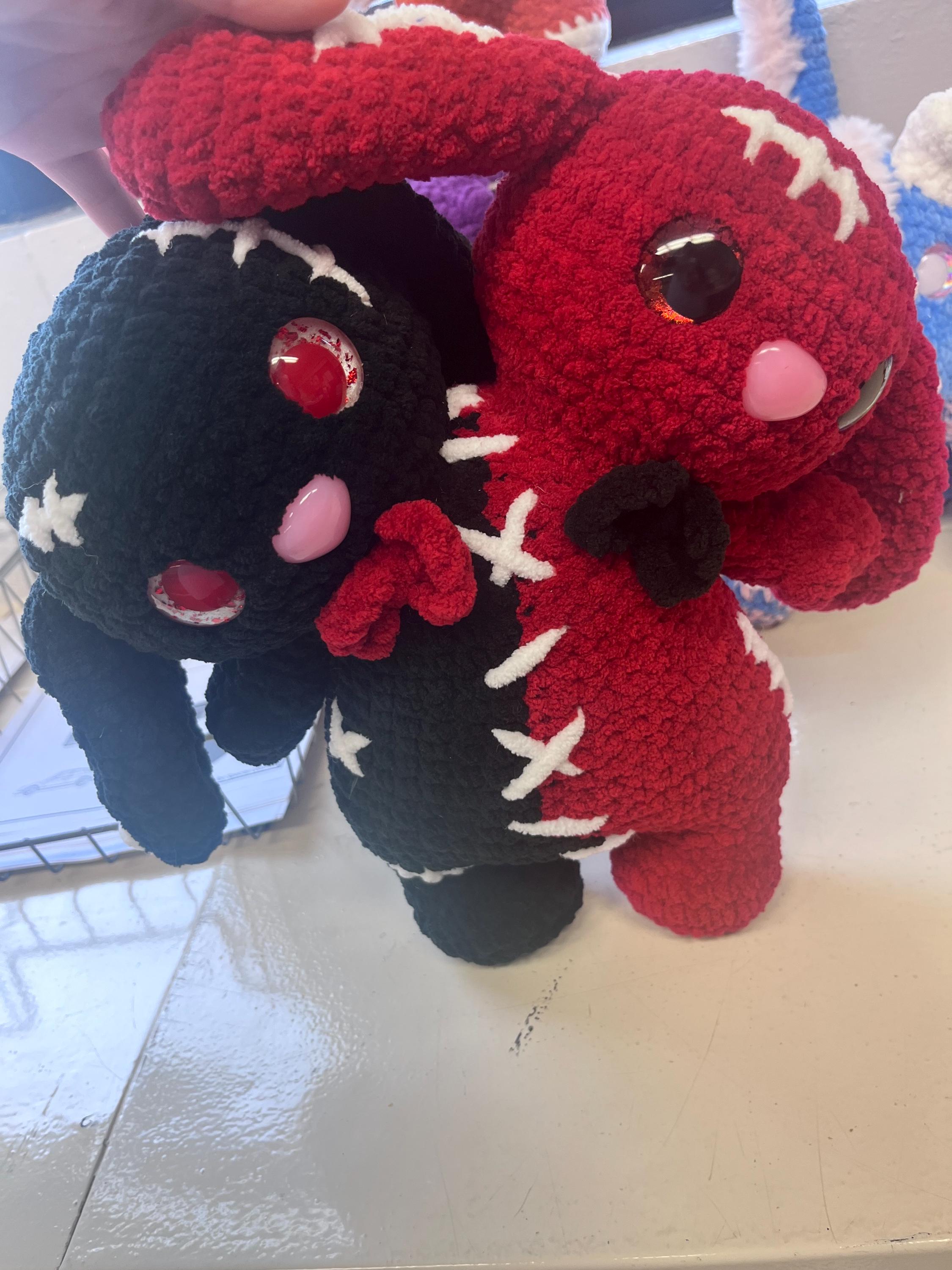 Double Headed Bunny - Etsy