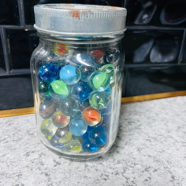 Vintage Marbles - Etsy