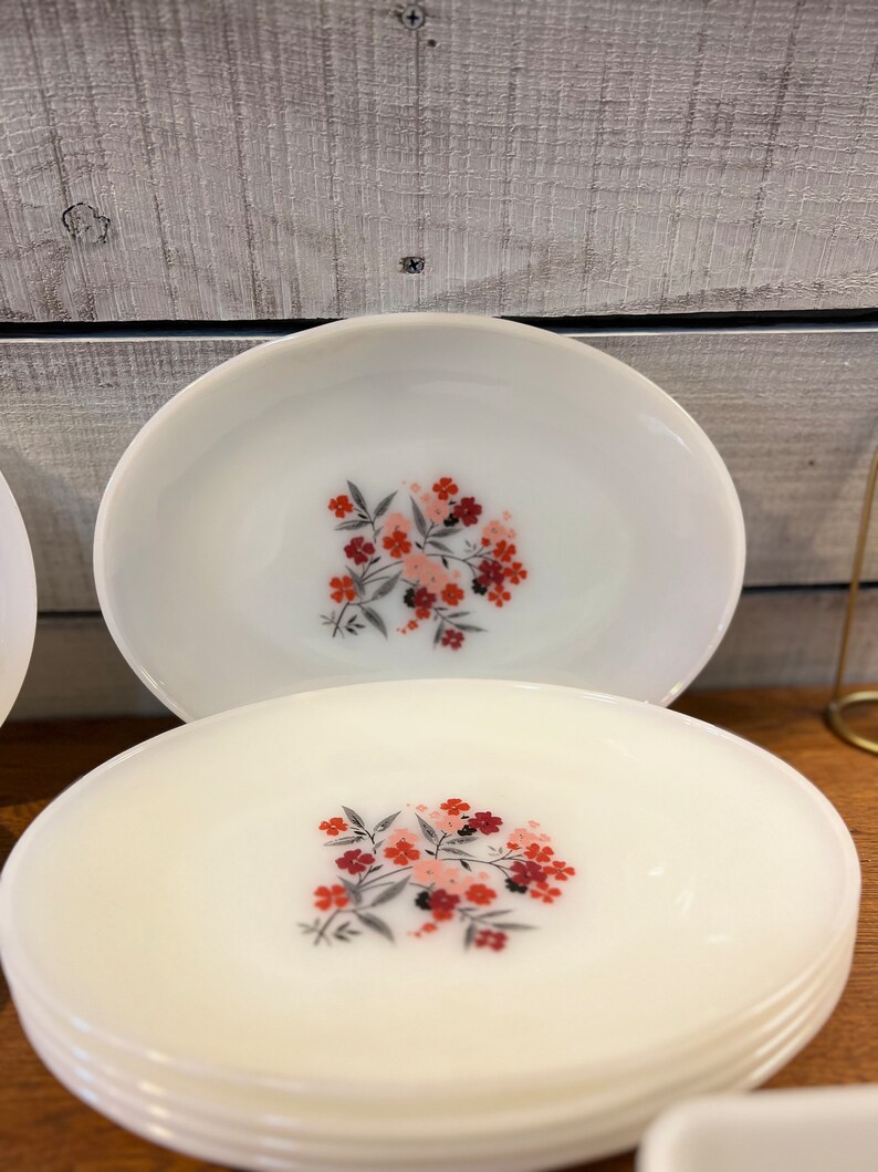 Vintage Fire King Primrose Plates Platters Cup & Sugar Bowl - Etsy