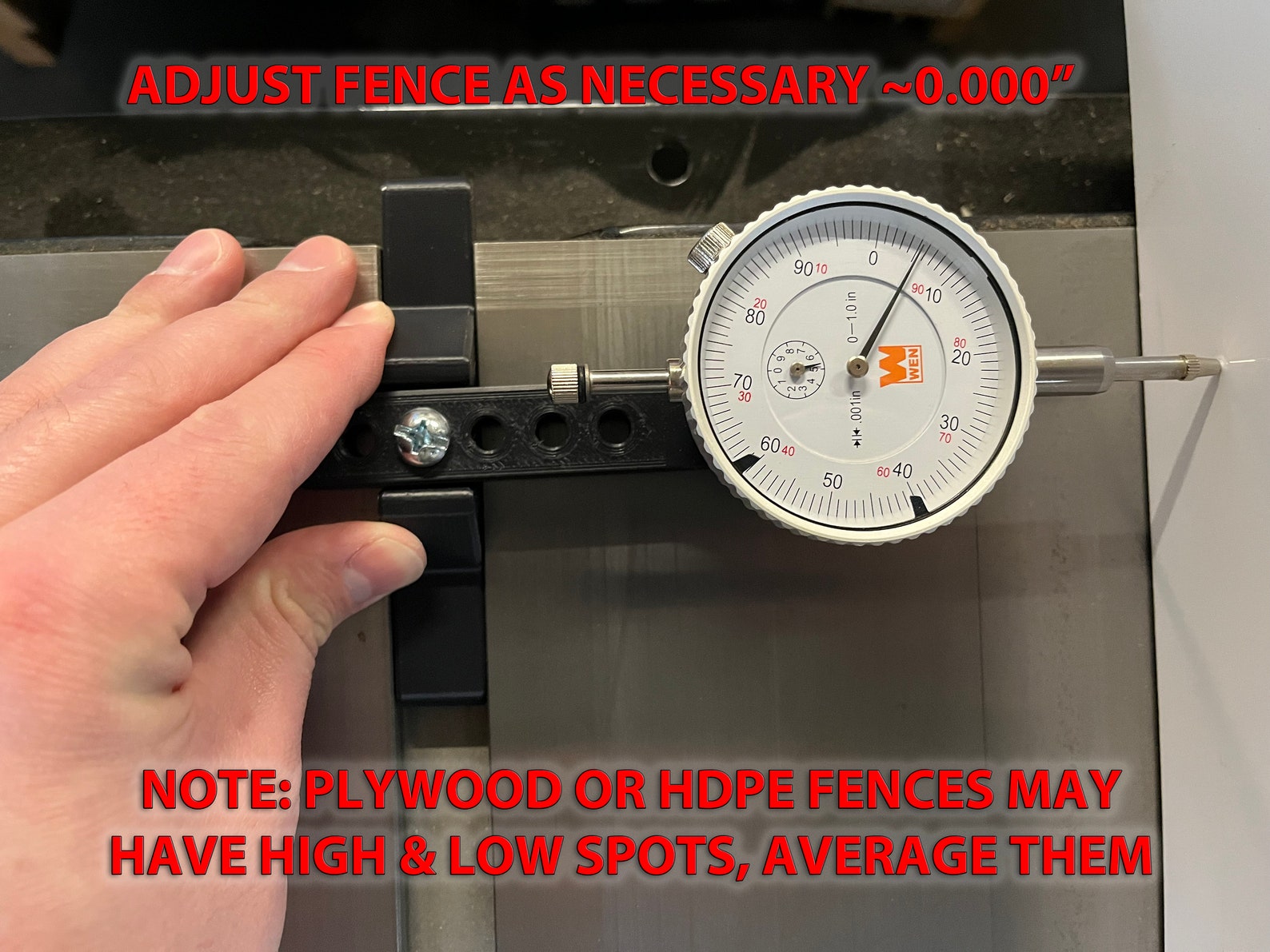 Table Saw Alignment Gauge - Calibrate and Align Your Blade & Fence ...