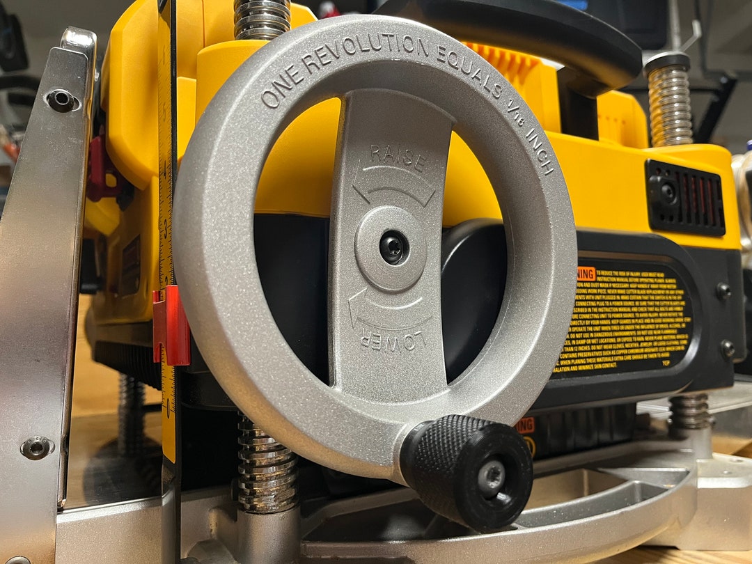 Short Knob Upgrade for Dewalt DW735 & DW735X Wheel - Reduce Planer ...