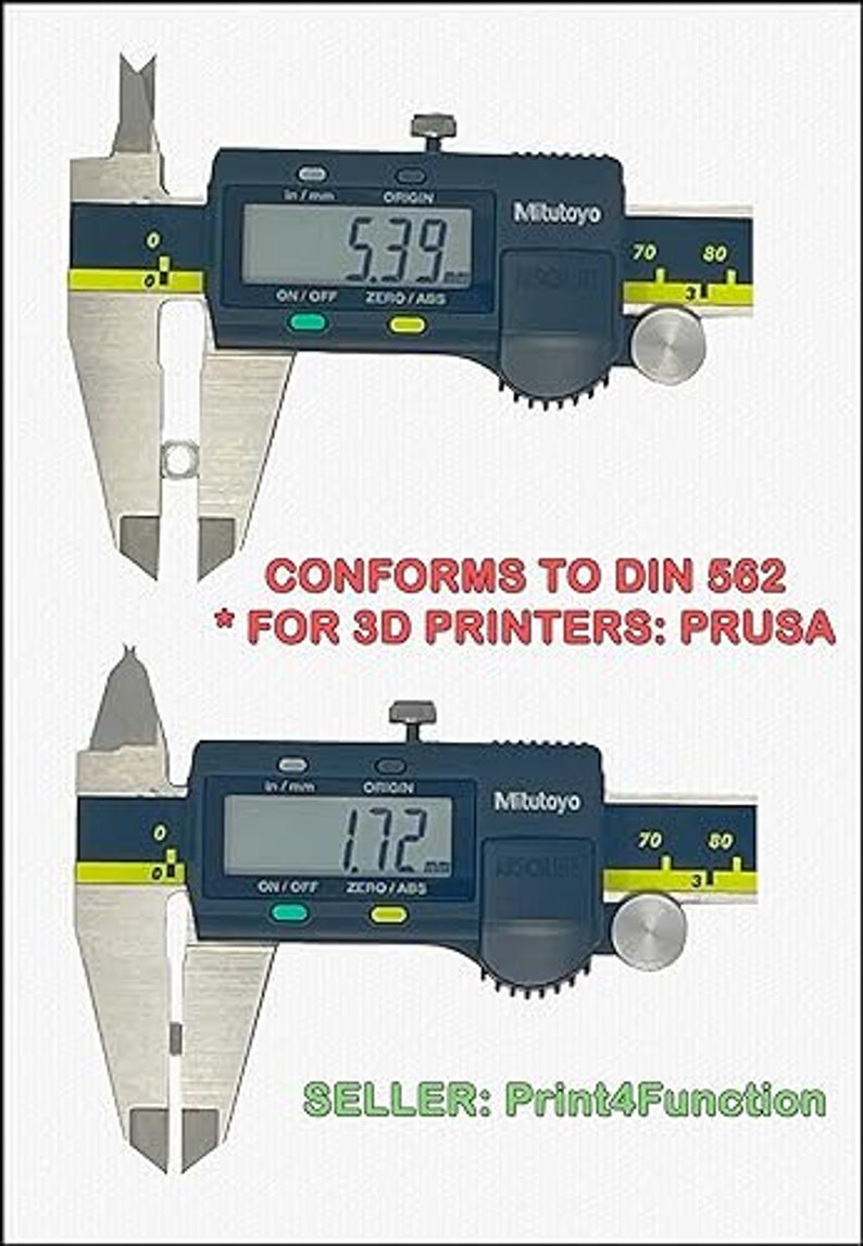 M3ns - Thin M3 Square Nuts for PRUSA & Zaribo 3D Printers - A2 ...