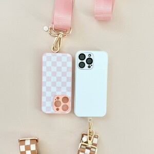 Personalized Phone Crossbody Strap Adjustable Hand Free Phone Holder ...
