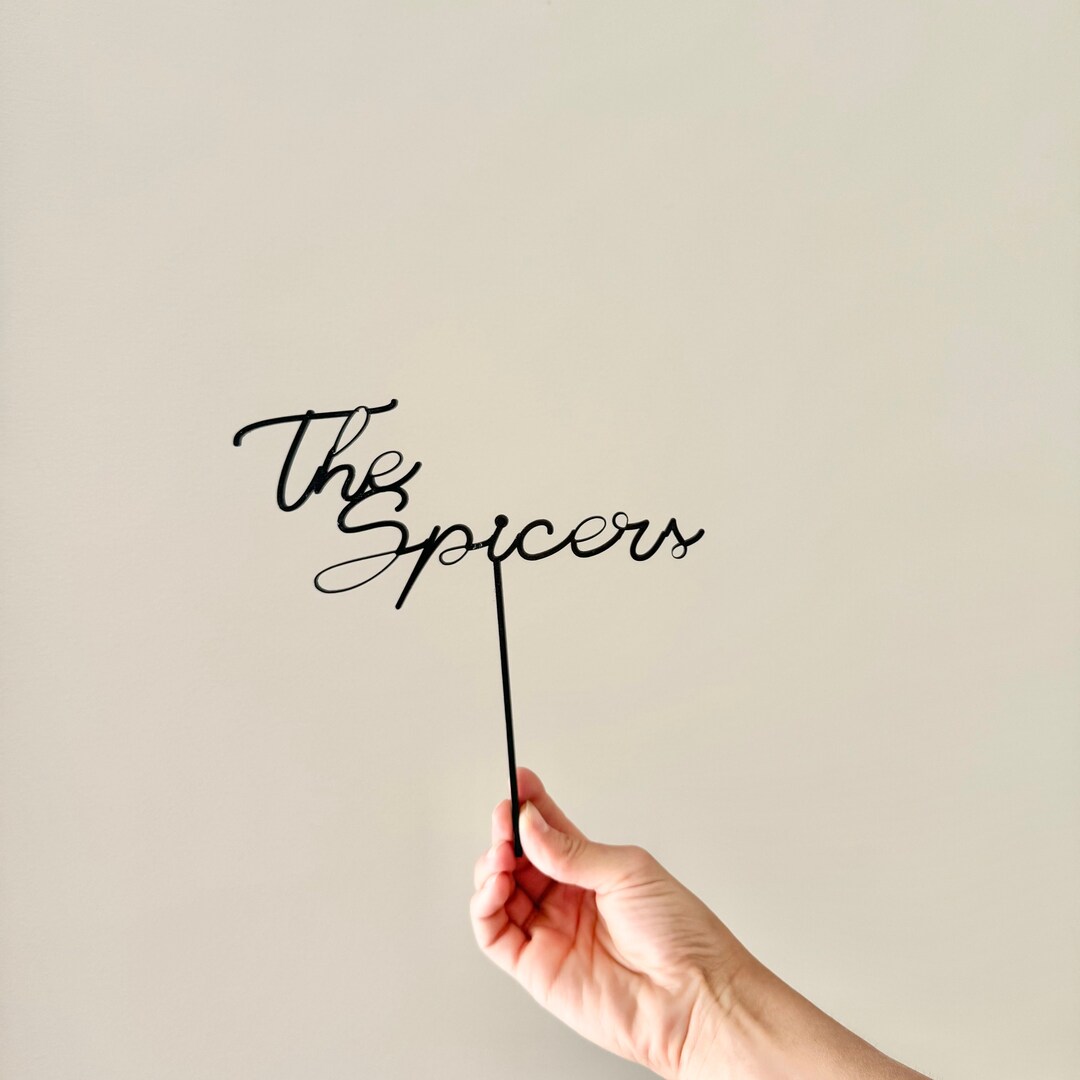 Custom Cake Topper for Wedding Cake Topper for Birthday Party Cake ...