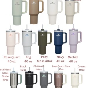 Personalized Engraved Stanley Cup Water Bottle Tumbler Cup Engraved ...