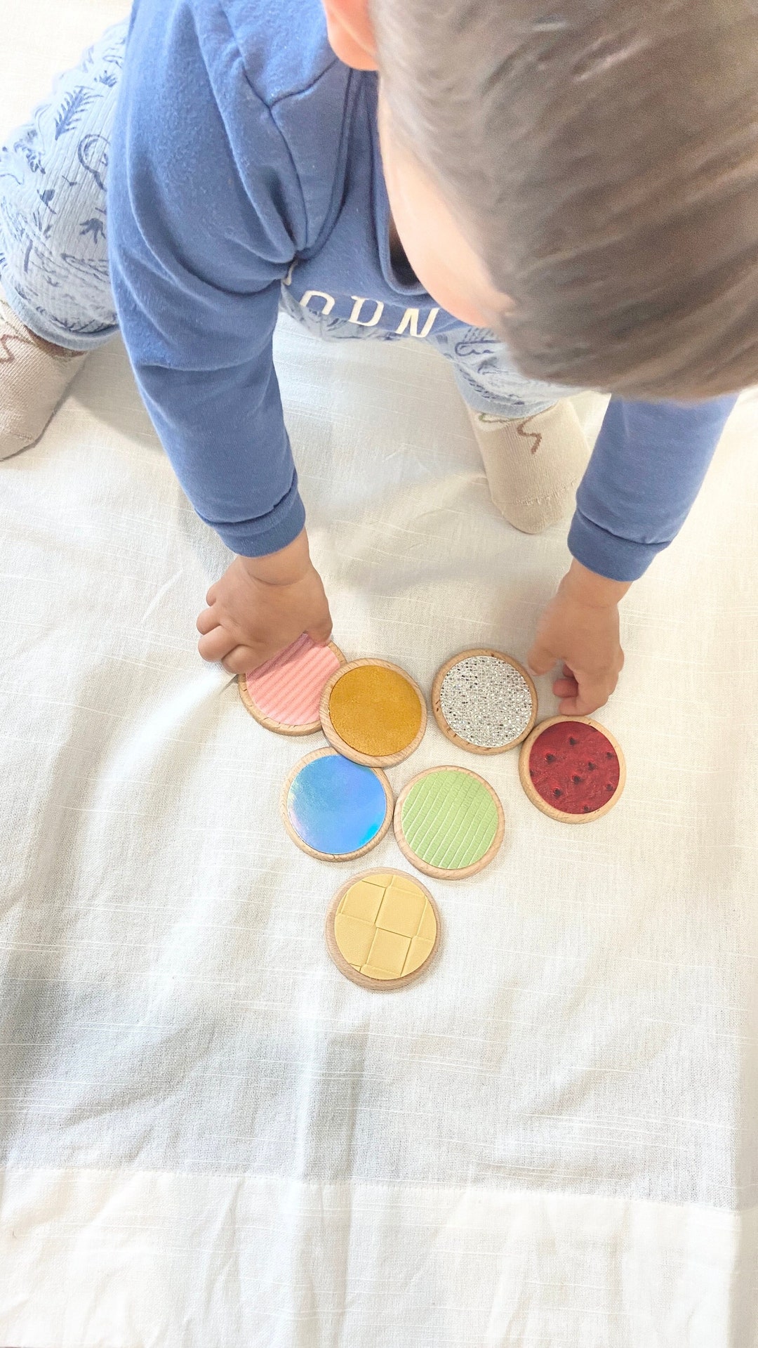 Sensory Cards Early Child Development Toy for Montessori - Etsy