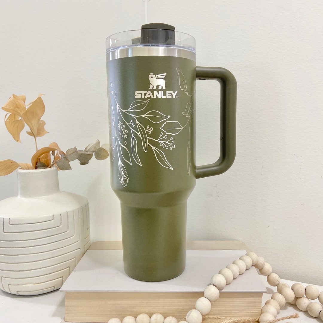 Personalized Engraved Stanley Cup Water Bottle Tumbler Cup Engraved ...