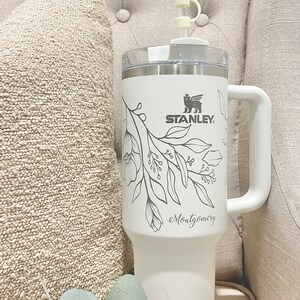 Personalized Engraved Stanley Cup Water Bottle Tumbler Cup Engraved ...