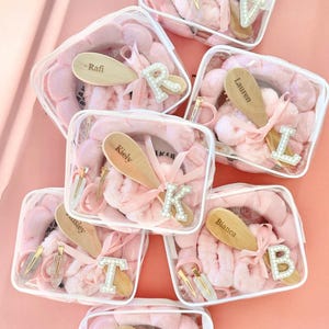 Preppy Spa Makeup Bag Kit for Cheerleading Team Gift for Girl Scout ...