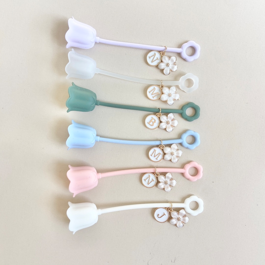 Straw Cap for Tumbler Cup Accessory Straw Charm 40oz Quencher Water ...