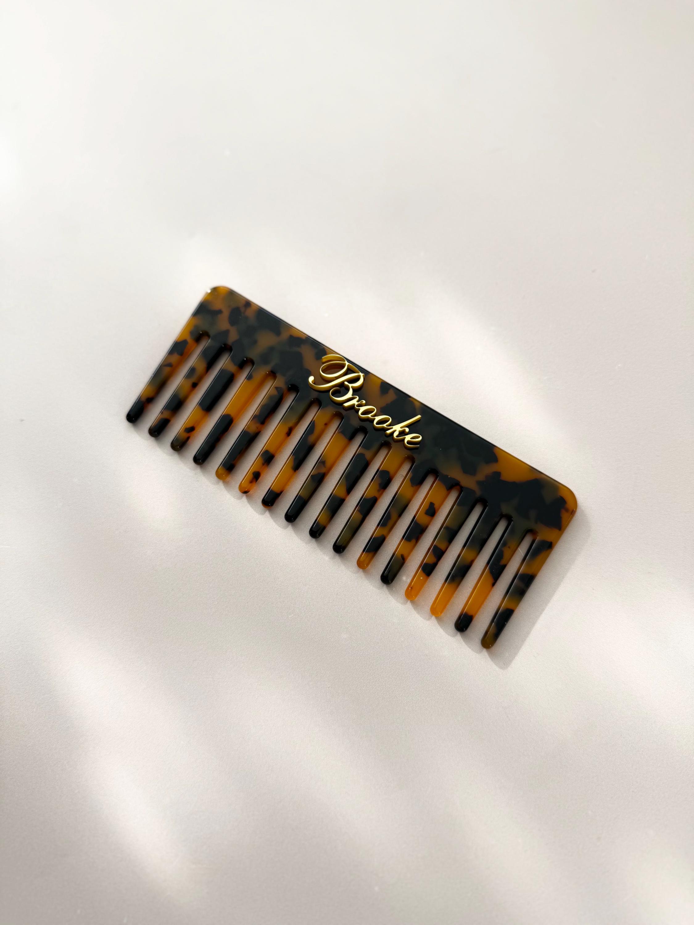 Tortoise Shell Hair Comb Bride Engagement Gift Wedding Day Hair ...