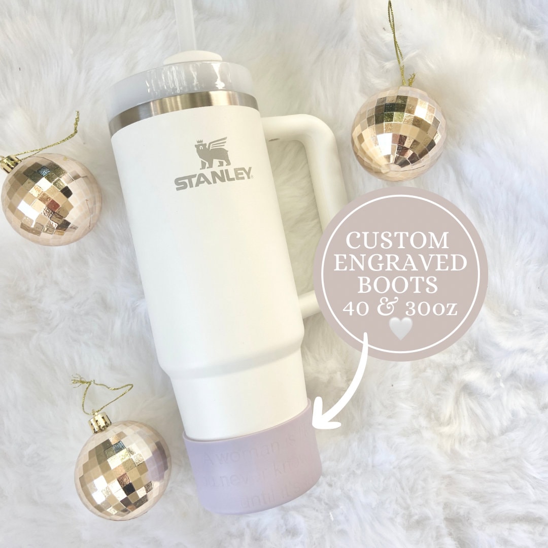 PERSONALIZED Stanley Boot Engraved Stanley Tumbler Cup Boot Accessory ...