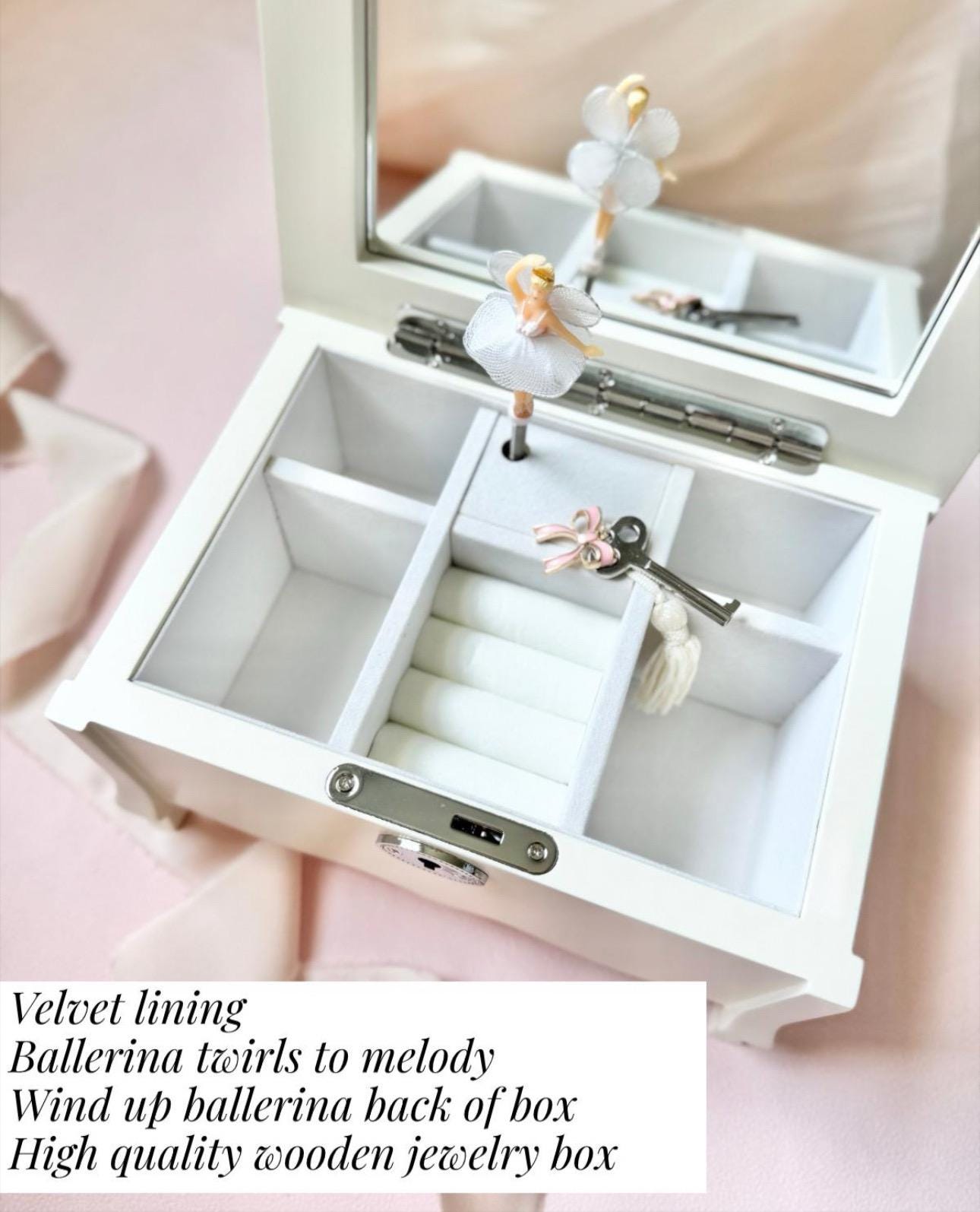 Musical Jewelry Box for Baby Girl First Christmas Gift Grandbaby ...