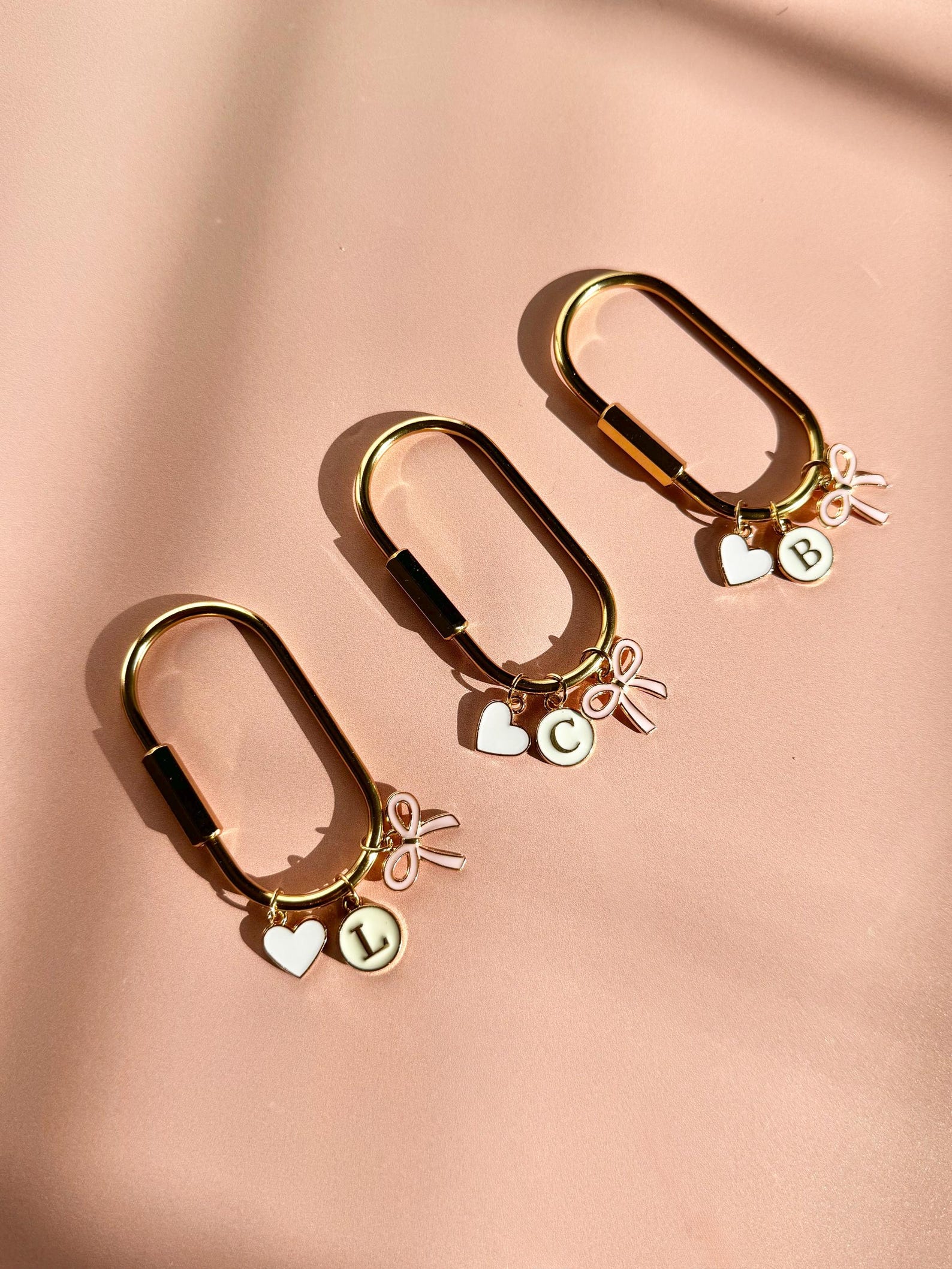 Bag Charm Trendy Purse Initial Charm Monogram Handbag Charm Tween Girl ...