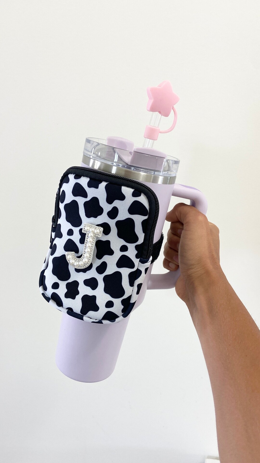 Cow Print Stanley Cup Backpack Pouch Stanley Accessory Stanley Tumbler ...