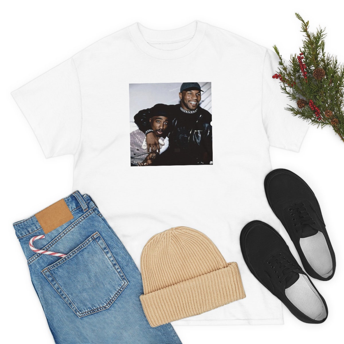 Mike Tyson and Tupac Shakur rare t shirt sold by Eric Rogers | SKU ...