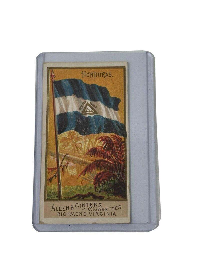 1887 N9 Allen and Ginter’s Flags of All Nations Allen & Ginter Honduras ...