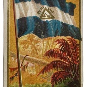 1887 N9 Allen and Ginter’s Flags of All Nations Allen & Ginter Honduras ...