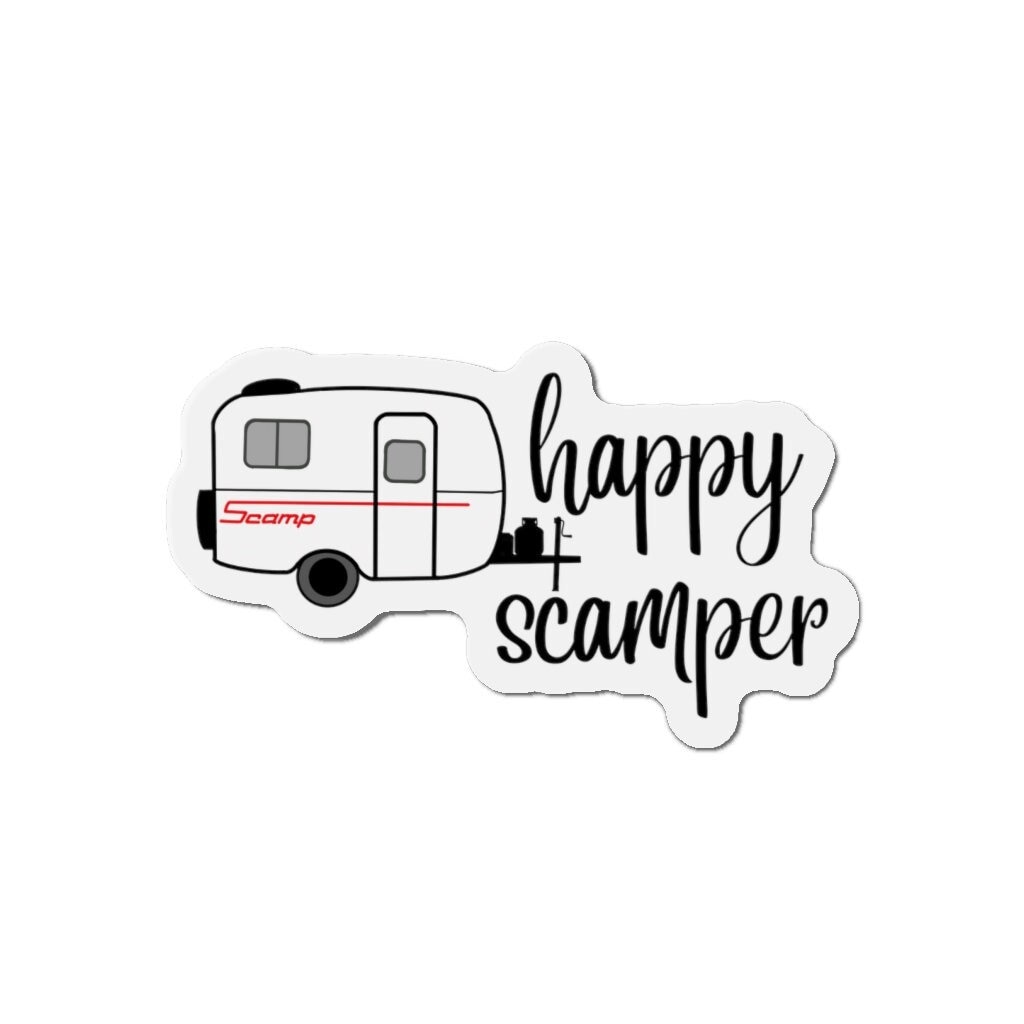 Scamp Camper Magnet Happy Scamper - Etsy
