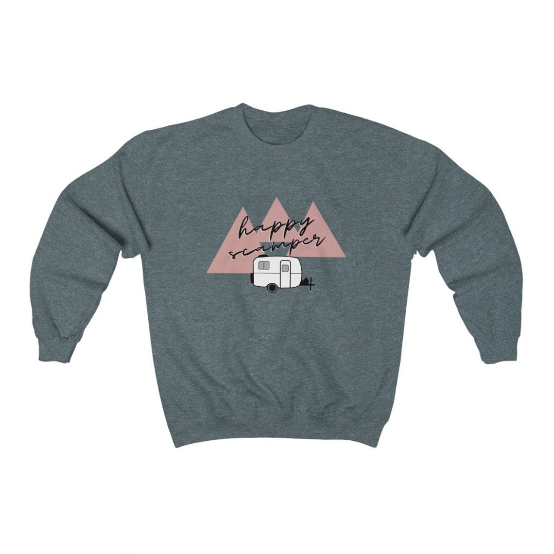 Happy Scamper - Unisex Heavy Blend Crewneck Sweatshirt - Scamp Camper ...